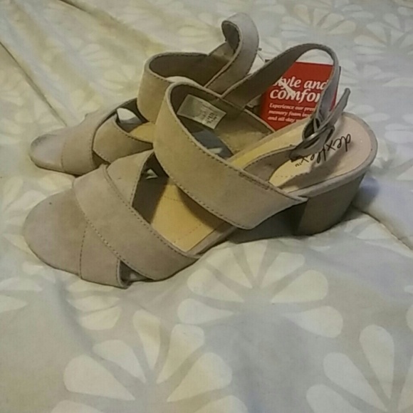 Payless | Shoes | Dress Sandals Neutral Color | Poshmark